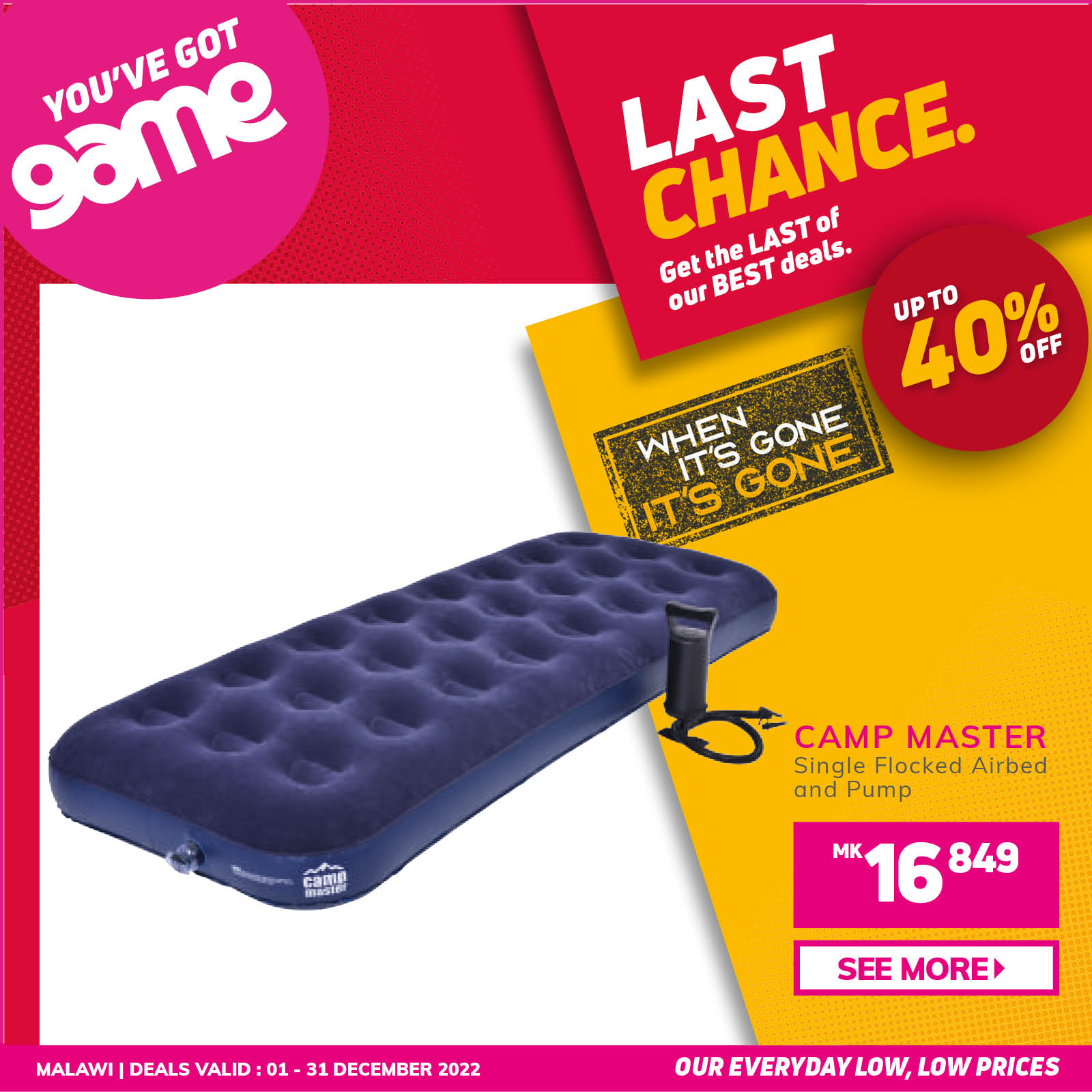 Game Malawi | About Game & Promises